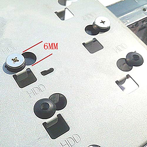 20pcs Computer Case Shockproof Screws Shockproof Screws,Shock Absorption 3.5-inch HDD Shock Absorption