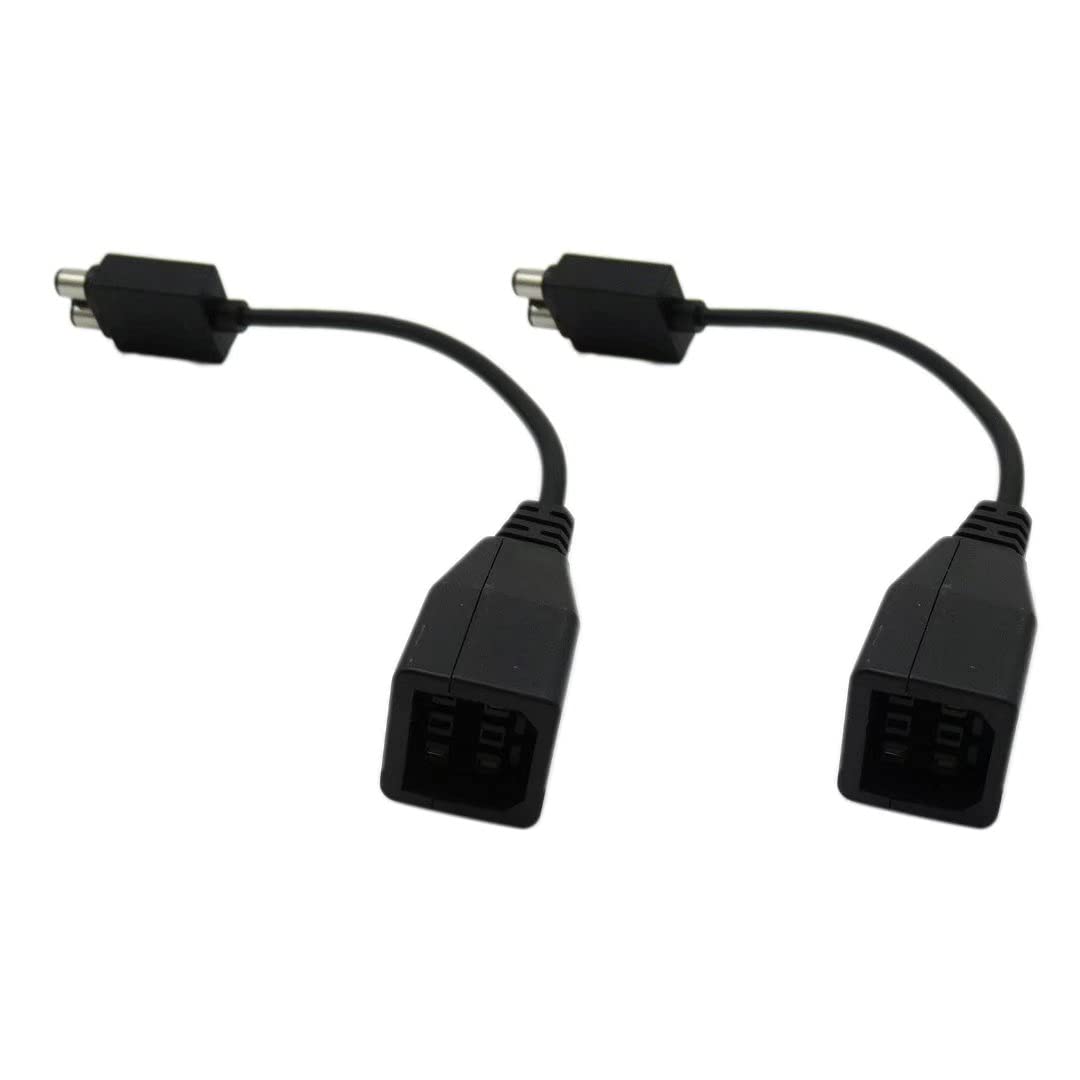 2 Pack AC Power Supply Socket Converter Adapter Cord Cable for Xbox 360 to Xbox ONE