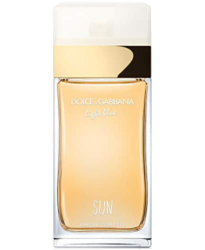 Dolce & Gabbana Light Blue Sun Eau De Toilette Spray for Women, 3.4 Ounce
