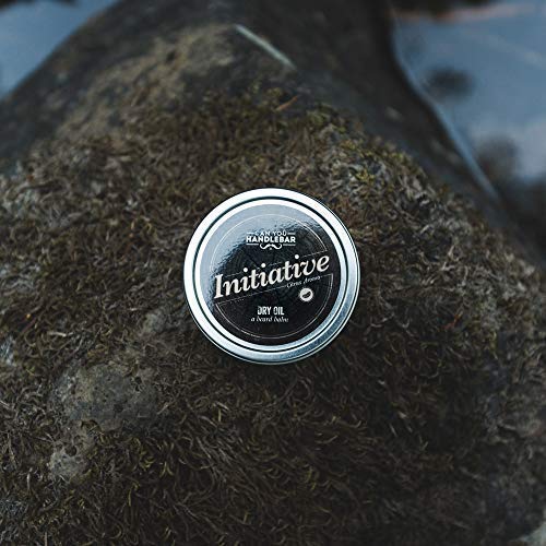 Citrus Beard Balm - Initiative (Citrus Bergamot Lavender Scent) - Beard Balm | Dry Oil Beard Conditioner | 2 Oz Stainless Steel Tin