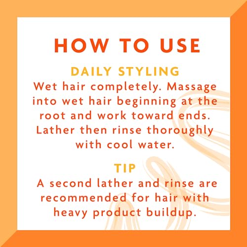 Cantu Sulfate-Free Cleansing Cream Shampoo with Shea Butter for Natural Hair, 25 fl oz