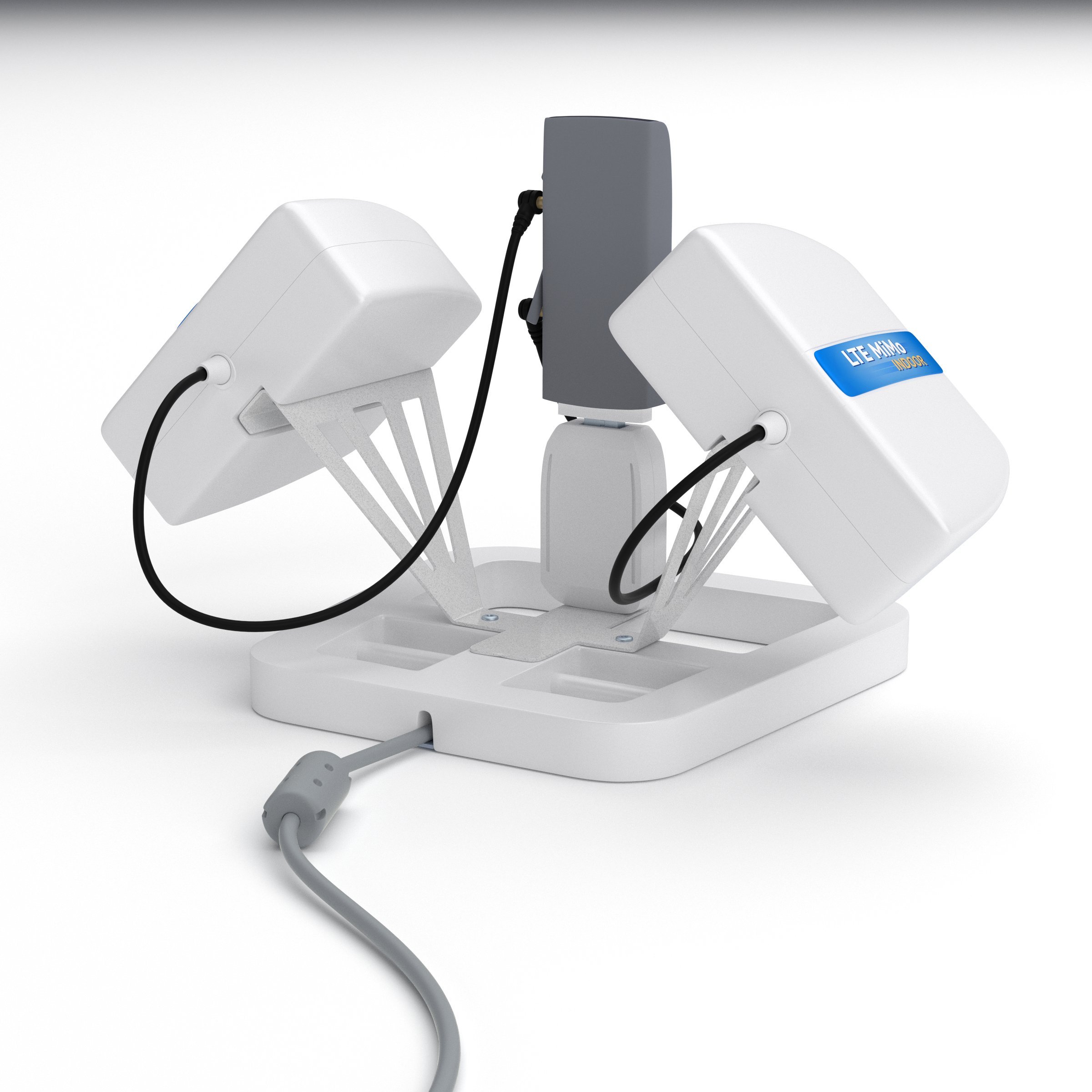 BAS-2003 LTE MiMO Indoor (TS9) 4G/LTE High Gain Signal Booster Antenna for USB dongle (not Included)