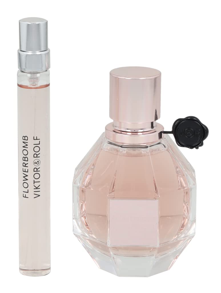 Viktor and Rolf Flowerbomb Women 1.7oz EDP Spray,10ml EDP Spray 2 Pc Gift Set