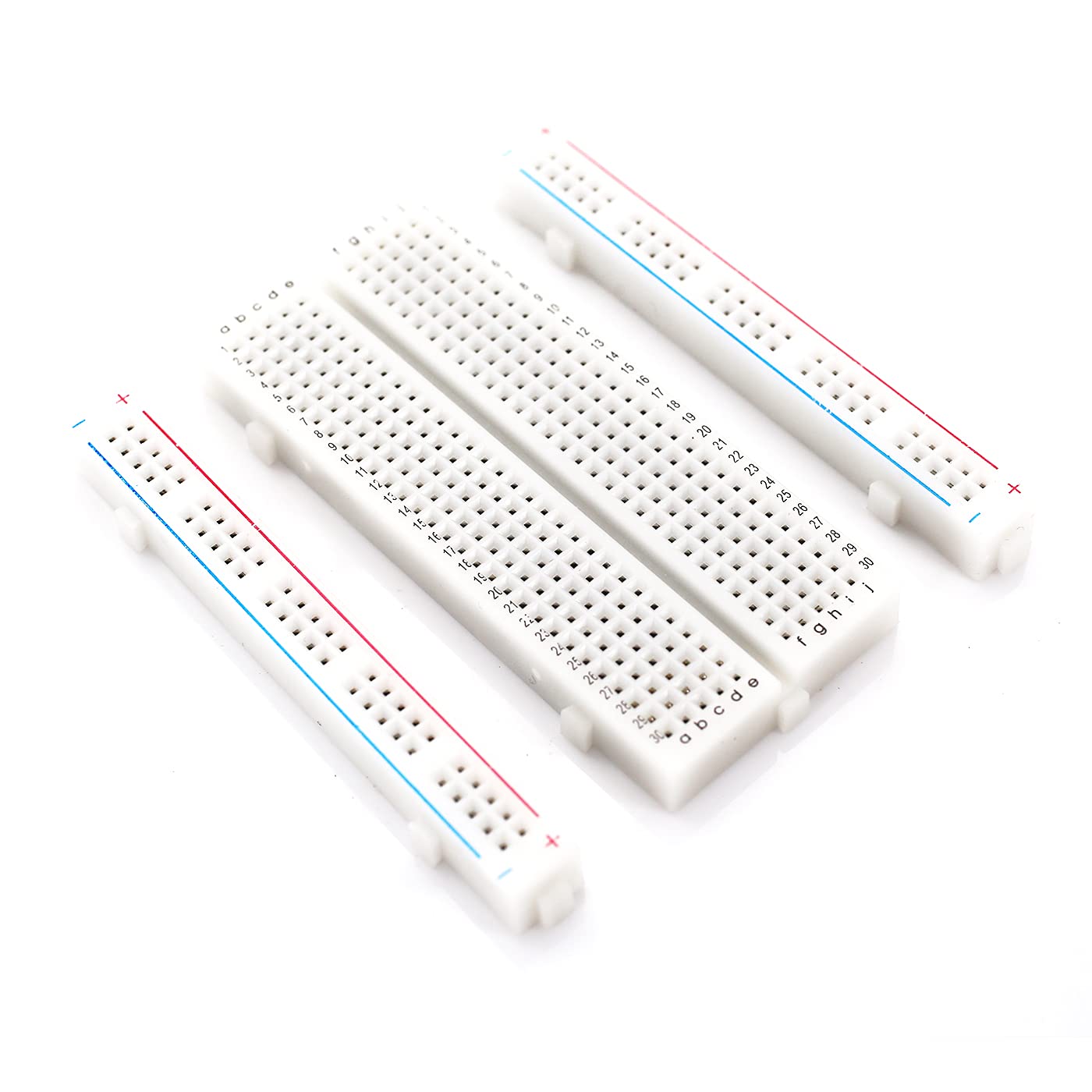 OCESTORE Quality Breadboard Circuit Board 4 PCS 830 Point and 4 PCS 400 Point Solderless Breadboards for Proto Shield Distribution Connecting Blocks