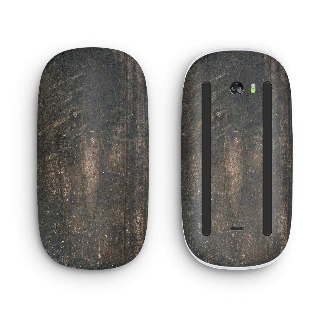 Design Skinz Raw Wood Planks V8 Vinyl Decal Compatible with The Apple Magic Mouse 2 (Wireless, Rechargable) with Multi-Touch Surface