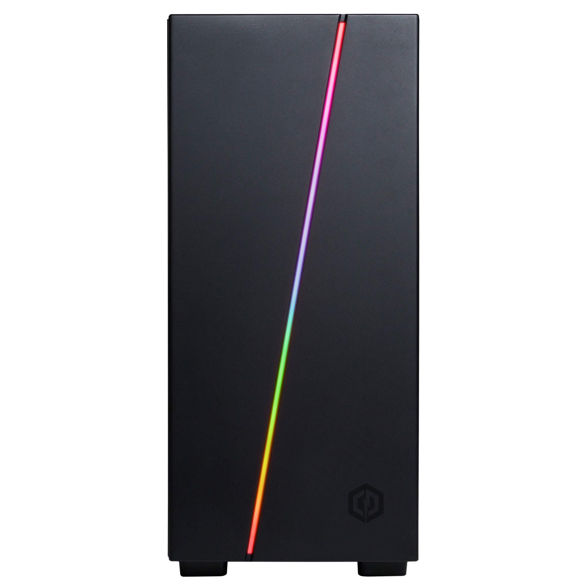 CyberpowerPC Gamer Master Gaming PC, AMD Ryzen 5 3600 3.6GHz, GeForce RTX 2060 6GB, 8GB DDR4, 240GB SSD, 1TB HDD, Wi-Fi, Ready & Windows 10 Home (GMA2130CC, Black)