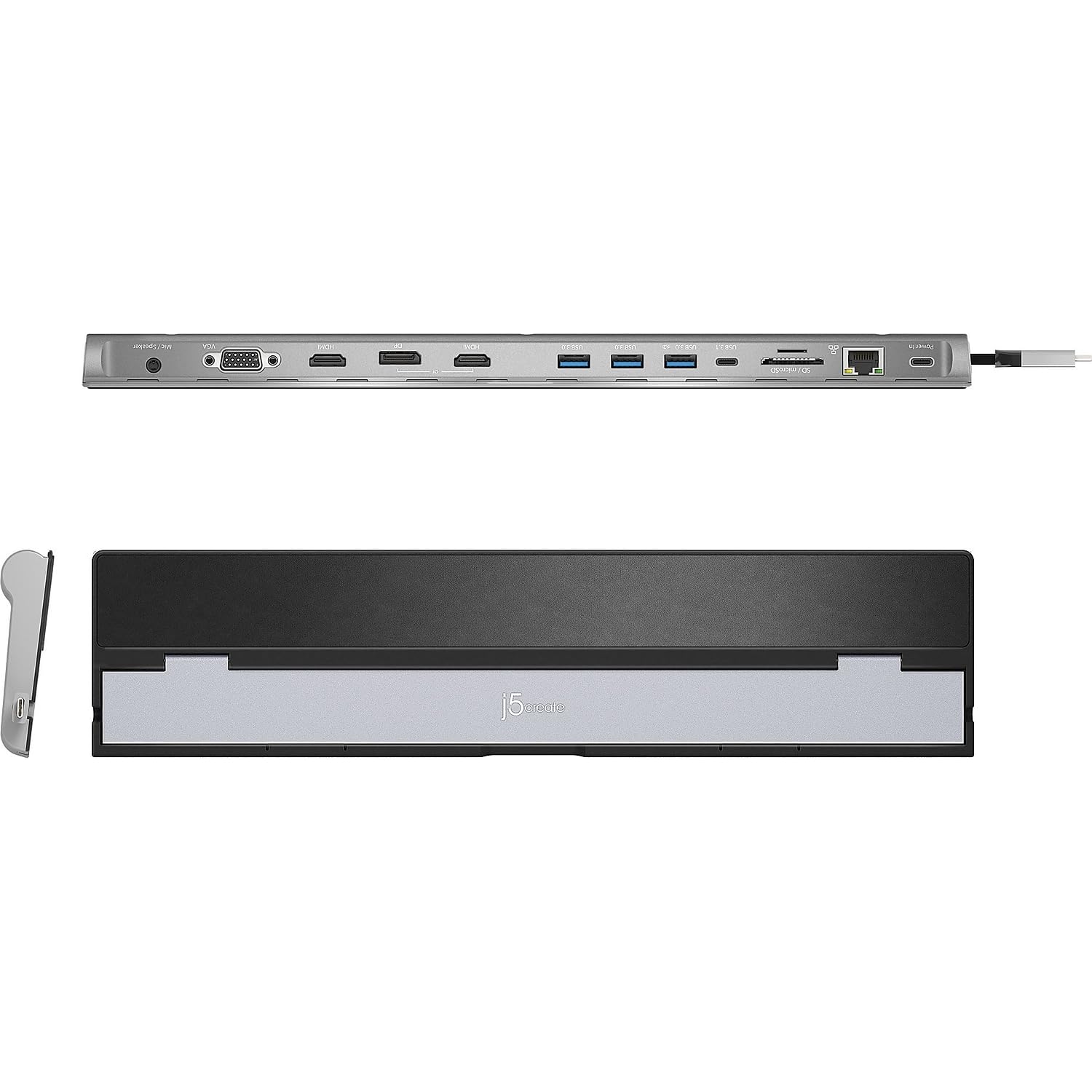 J5CREATE Station d’Acceuil USB-C™ Triple Affichage