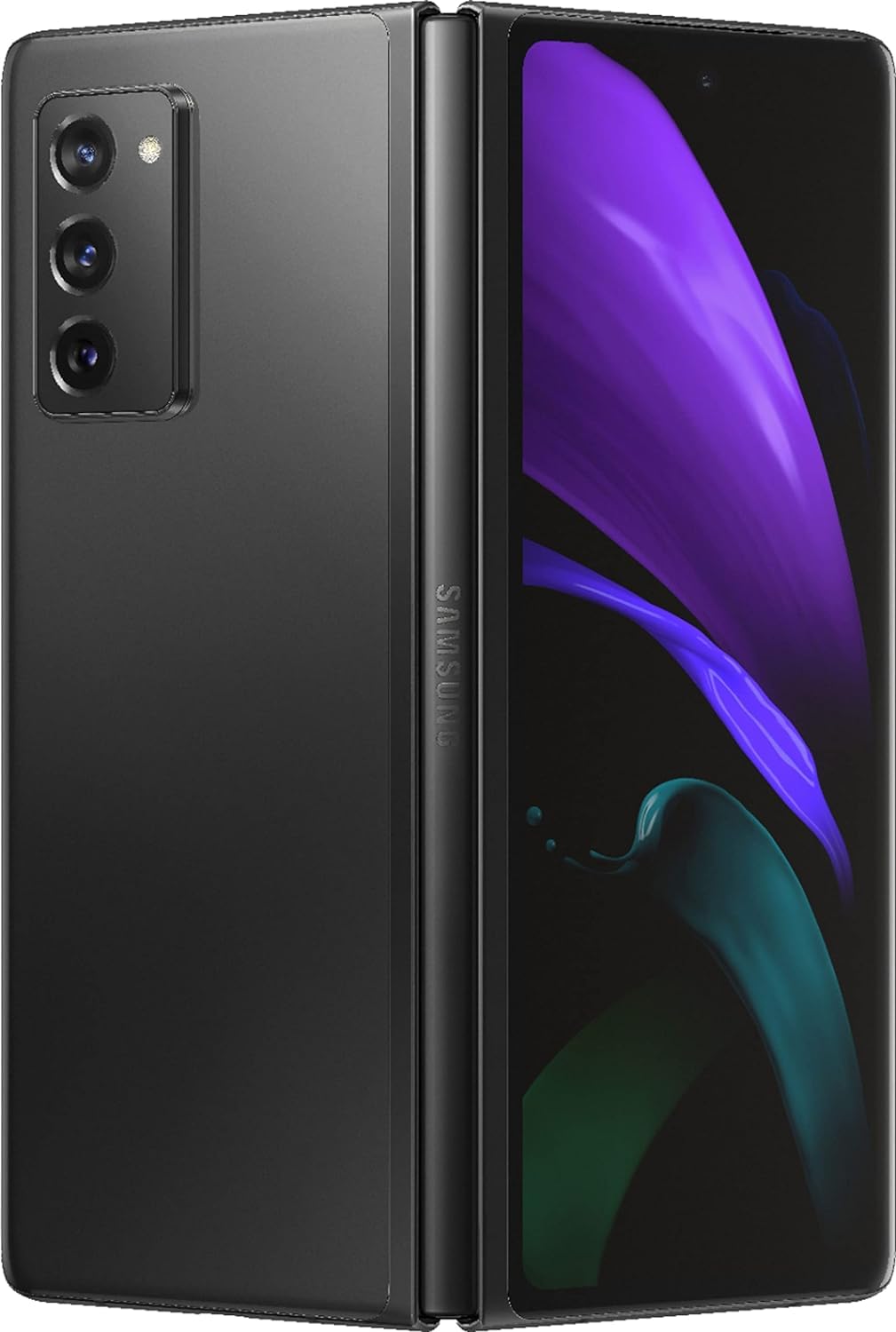 SAMSUNG Galaxy Z Fold 2 5G US Version, 256GB, Mystic Black - T-Mobile (Renewed)