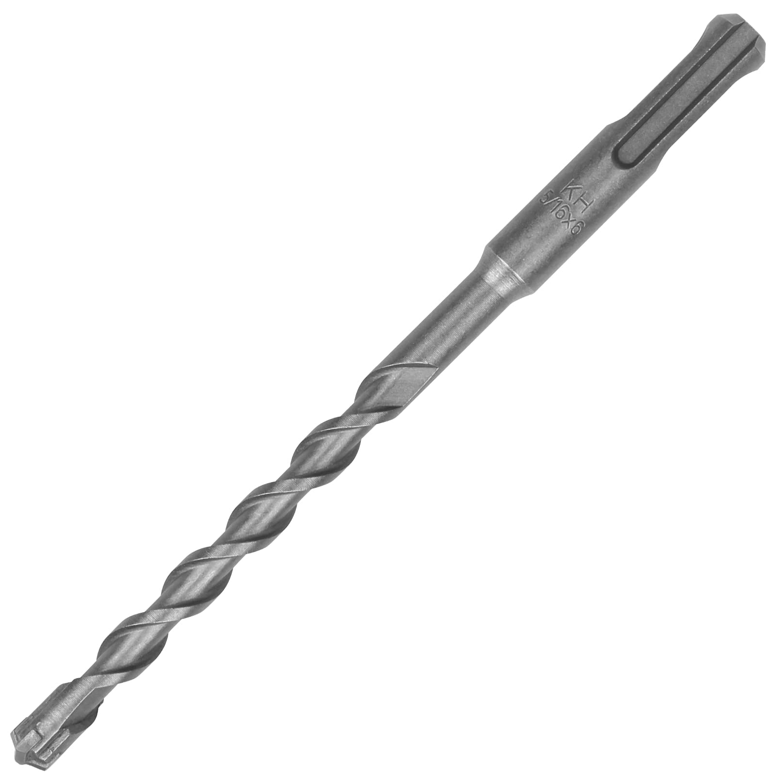 KHCRAFT SDS-plus Rotary Hammer Drill Bits 5/16 In. x 6 In. 10-Piece Rock Carbide Tip 4-Cutter for Brick, Cemet, Stone & Concrete