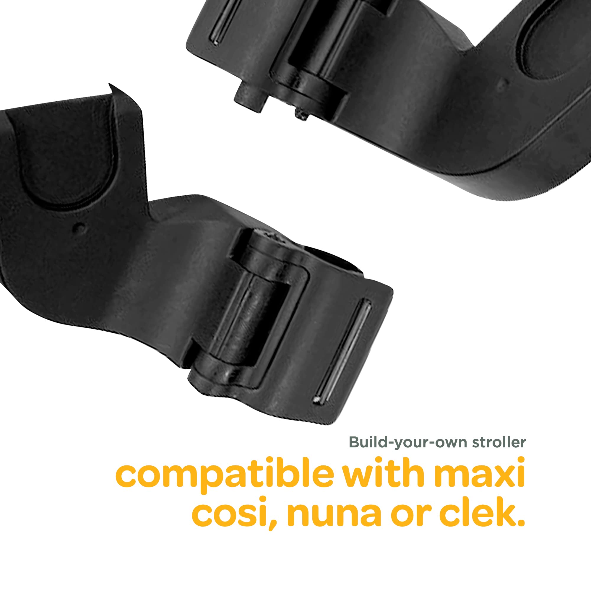Larktale autofold Stroller | Car Seat Adapter for Maxi COSI Micro AP, Pebble, Cabrio Fit, Citi, Clek Liing/Liingo and Nuna Pipa Infant car Seats