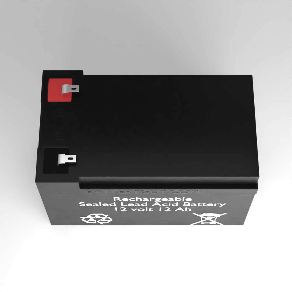 BatteryGuy Buzzaround XL 4-Wheel (GB147) replacement 12V 12Ah SLA batteries - BatteryGuy brand equivalent (Rechargeable) - Qty of 2