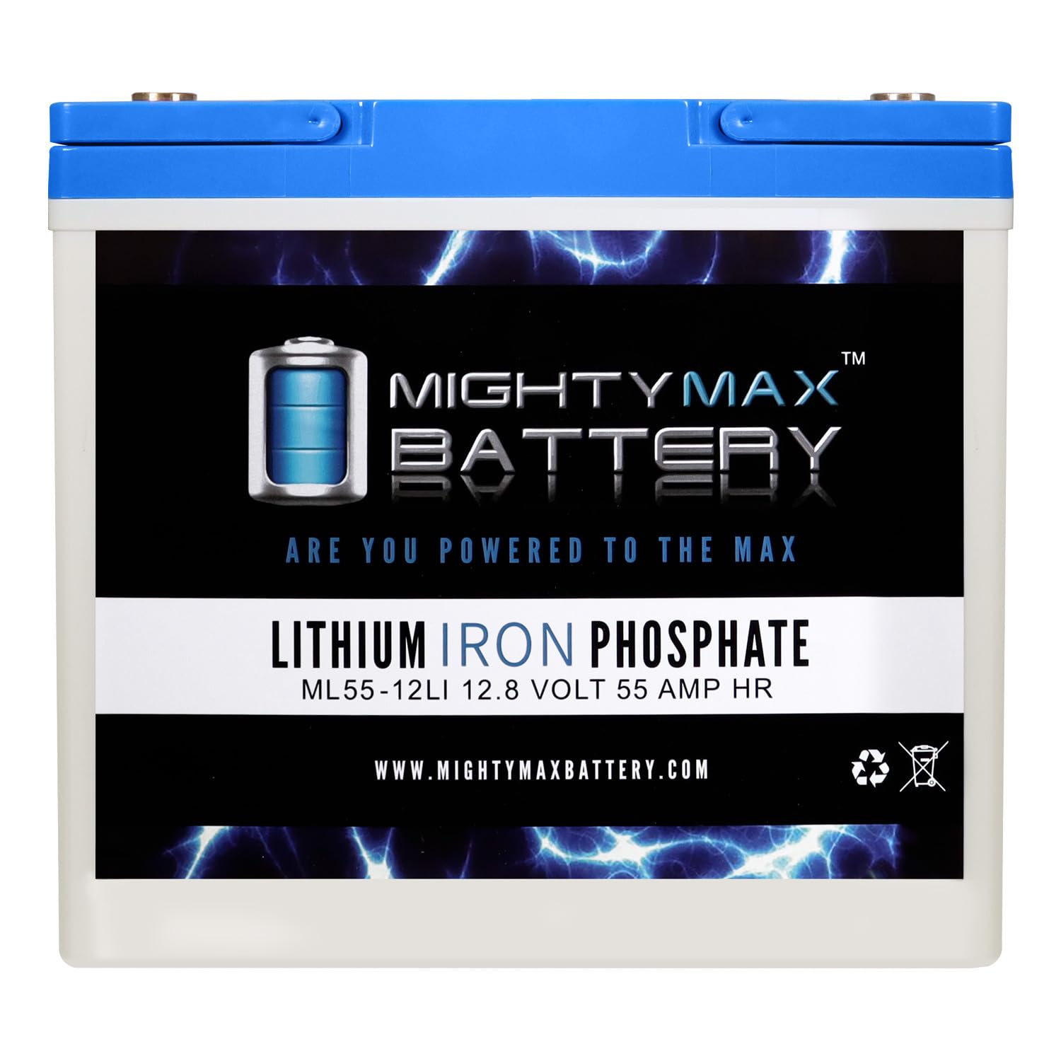 Mighty Max Battery 12V 55AH Lithium Battery Replacement for Consent GS1250