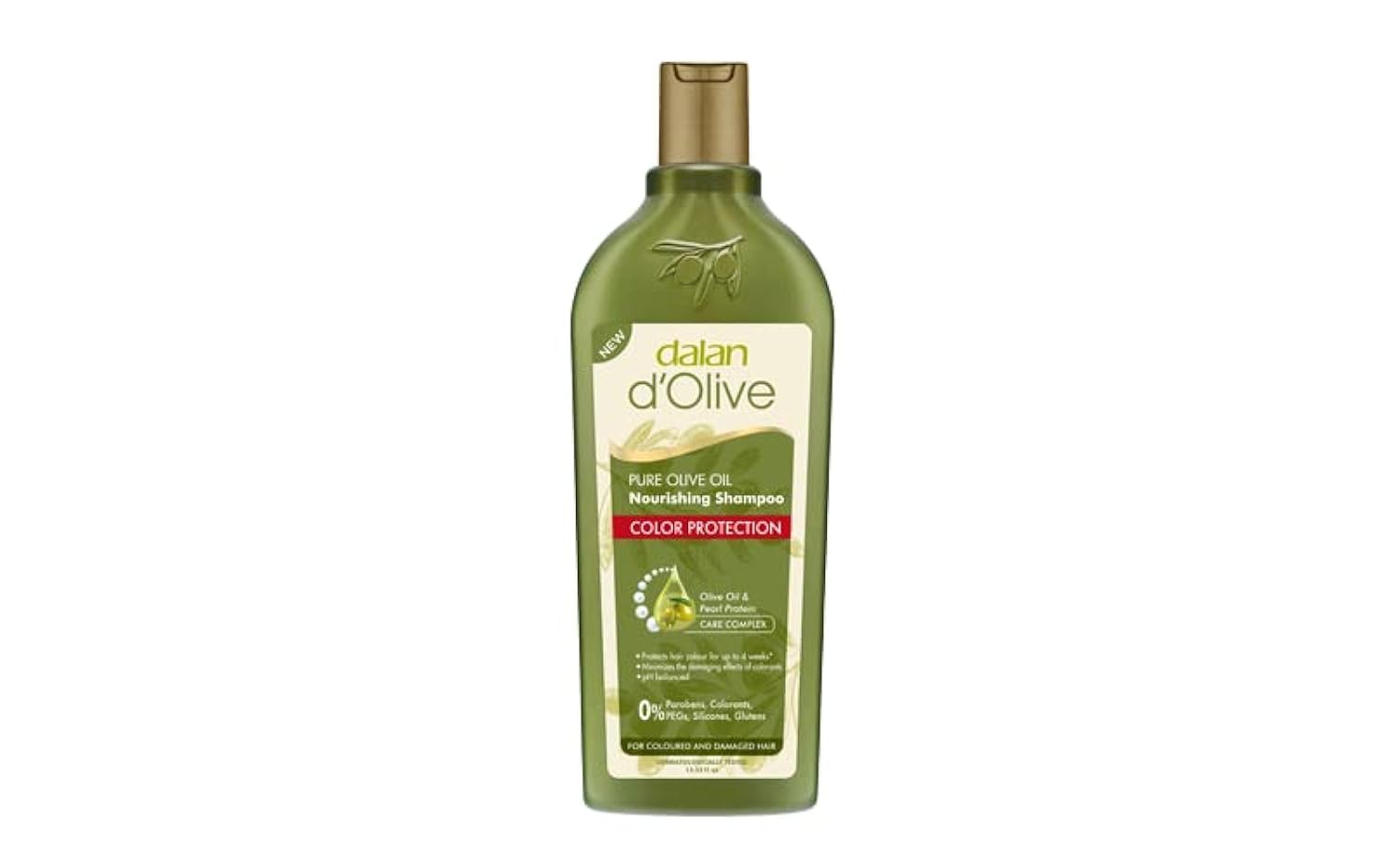 Dalan d'Olive Olive Oil Shampoo Color Protection 13.5 fl oz (400 ml)