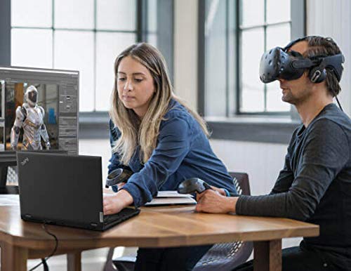 Lenovo 2021 ThinkPad P15 Gen 1 - High-End Workstation Laptop: Intel 10th Gen i9-10885H Octa-Core, 64GB RAM, 1TB NVMe SSD, 15.6" FHD IPS HDR Display, Quadro RTX 4000, Win 10 Pro, Black