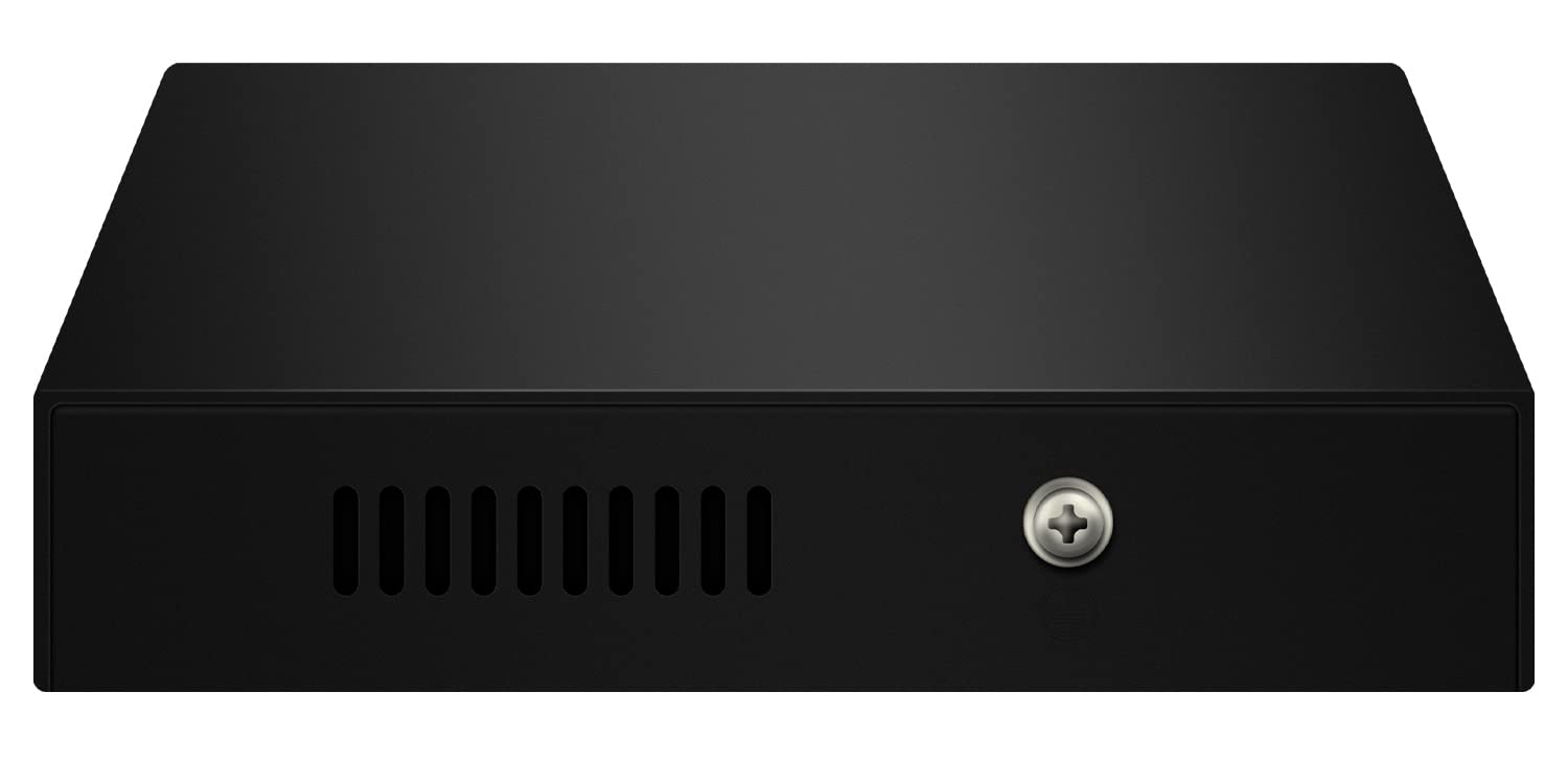 PX204 4 Port Gigabit PoE Extender with IEEE802.3af/at/bt Standard 1 Port 90W in 4 Port 30W Out PoE Repeater for Camera,VOIP