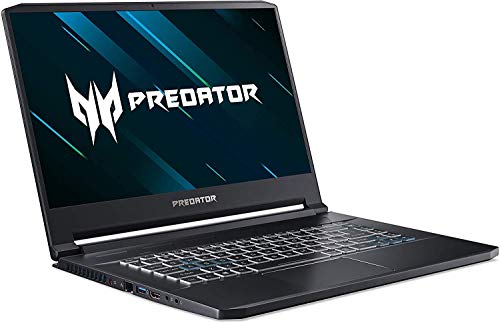 Acer Predator Triton 500 Thin & Light Gaming Laptop, Intel Core i7-9750H, GeForce RTX 2060 with 6GB, 15.6" Full HD 144Hz 3ms IPS Display, 16GB DDR4, 512GB PCIe NVMe SSD, RGB Keyboard (Renewed)