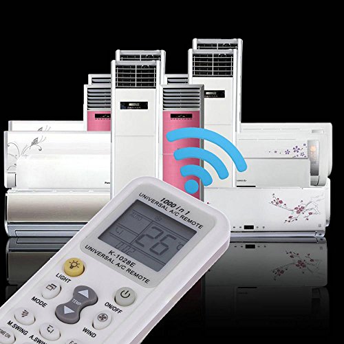 Acfun Universal Air Conditioner Remote Control for LG Gree Midea Kelong Chigo Mitsubishi Toshiba Hitachi Fujitsu LG Sharp Samsung Electrolux Sanyo AUX Gree Haier Daikin Panasonic and 1000 More Models