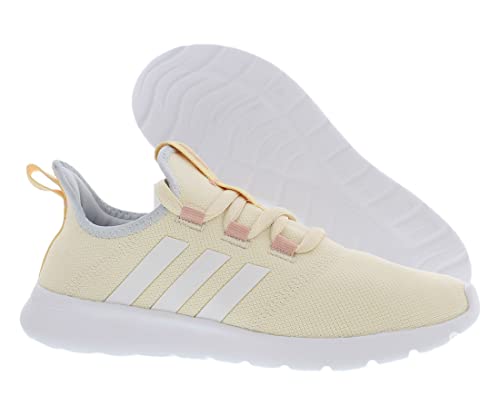 adidas Women's Cloudfoam Pure 2.0 Running Shoes, Wonder White/White/Vapour Pink, 7.5 M US