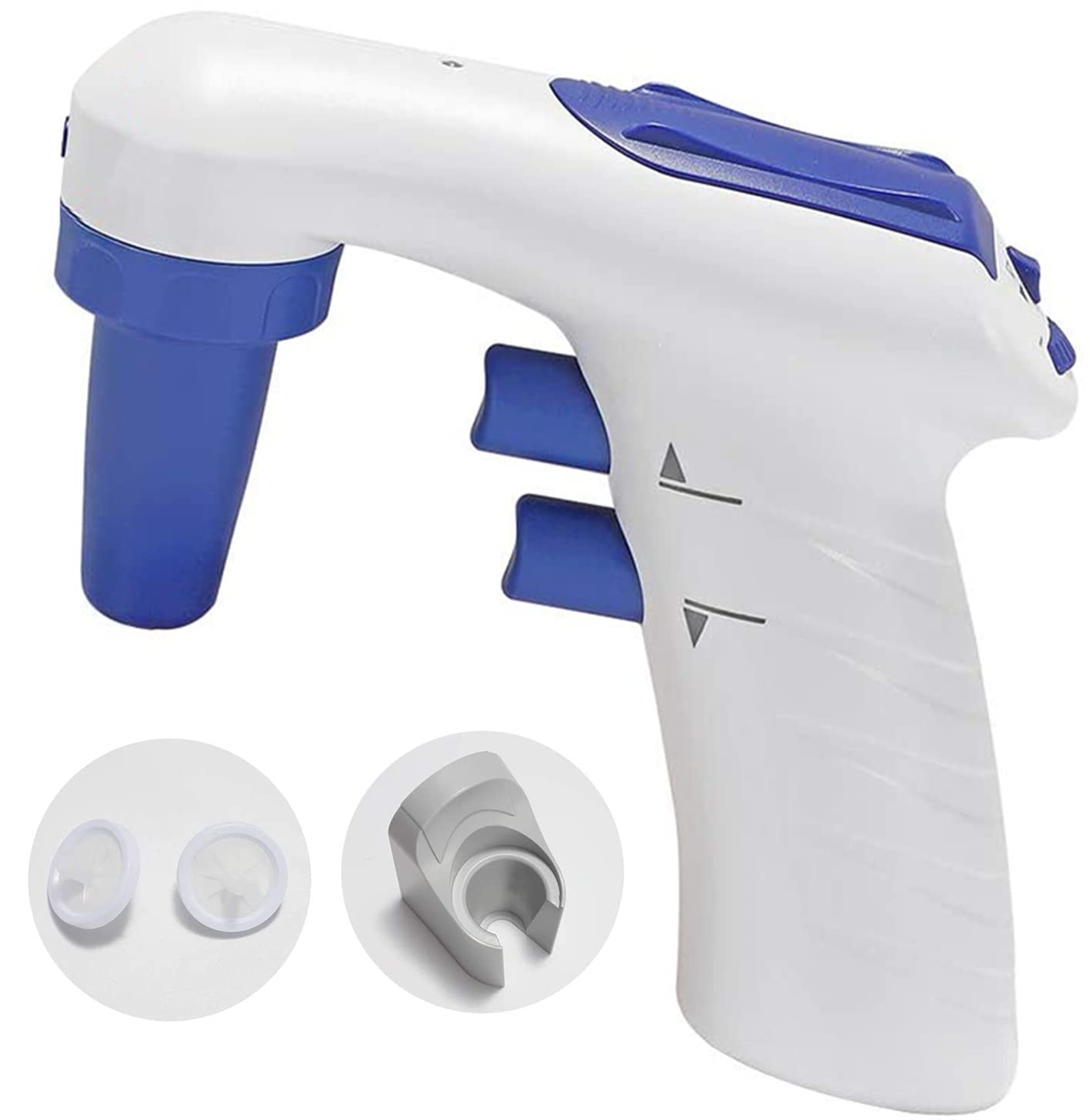 CGOLDENWALL Electric Pipettor Large Volume Automatic Motorized Pipette Filler Portable Pipette Controller for Biology Chemical Lab Speed Adjustable High Accuracy 0.1-200ML