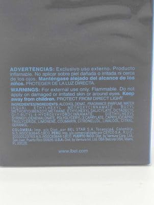 L'Bel NEW CODE for Men Eau de Toilette Atomiseur by L'BEL PARIS EDT 90ML (EDT 90ML)