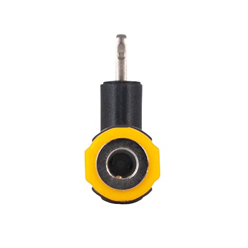 DEWALT 3.5mm to Lightning Adapter β 90-Degree Lightning Female to 3.5mm Male Headphone Jack Adapter for iPhone β Compatible Apple Lightning to 3.5mm Headphone Jack Adapter