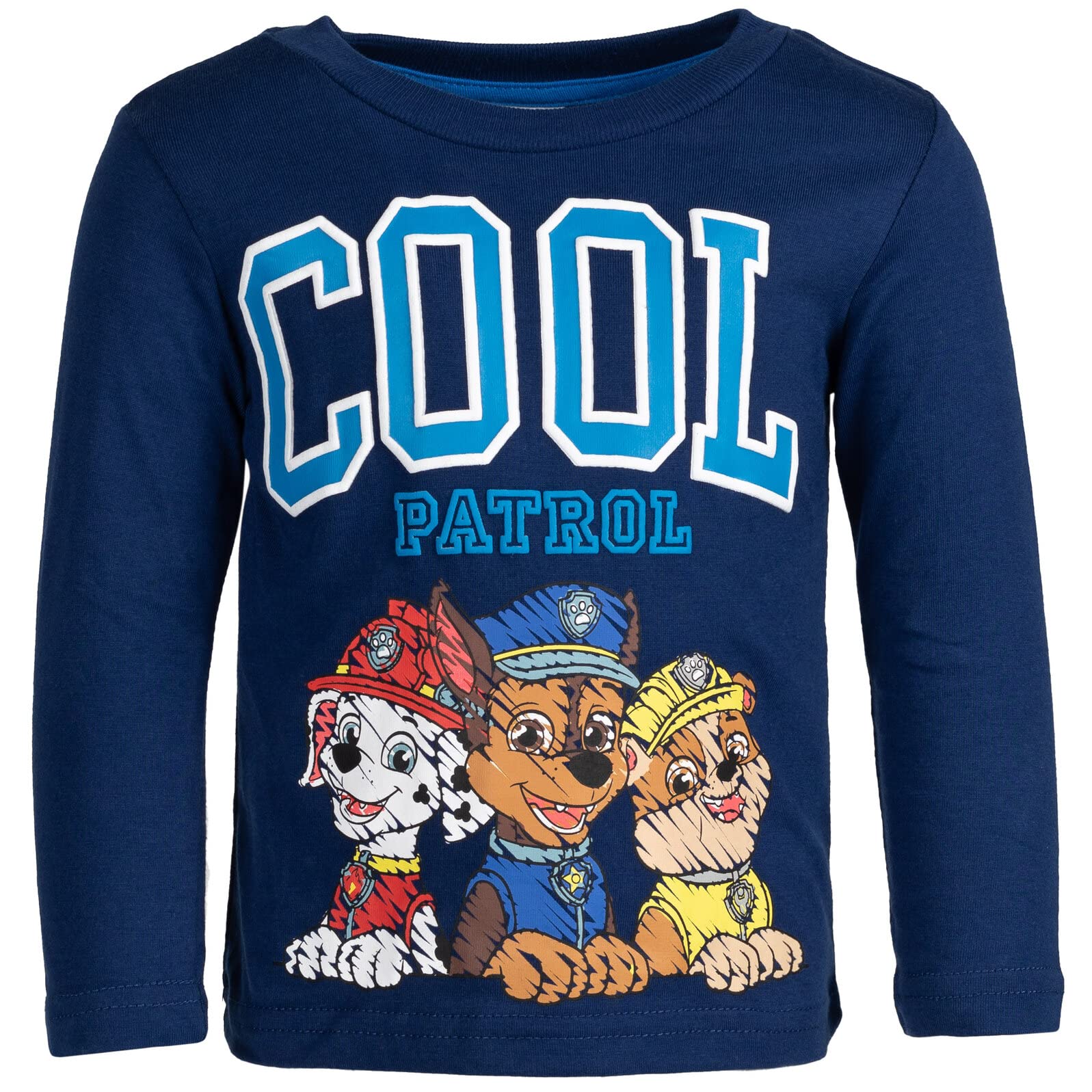 Paw Patrol Marshall Chase Rubble Infant Baby Boys 2 Pack T-Shirts Blue/Gray 18 Months