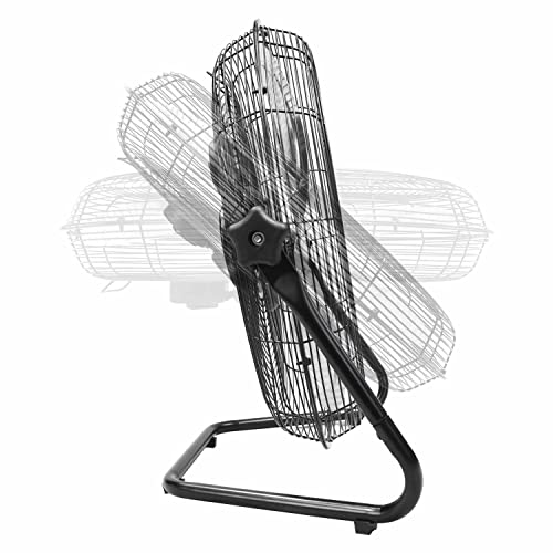 Big Air | Industrial Grade Air Circulator for Garage, Shop, Home, Barn Use (20" Floor Fan)