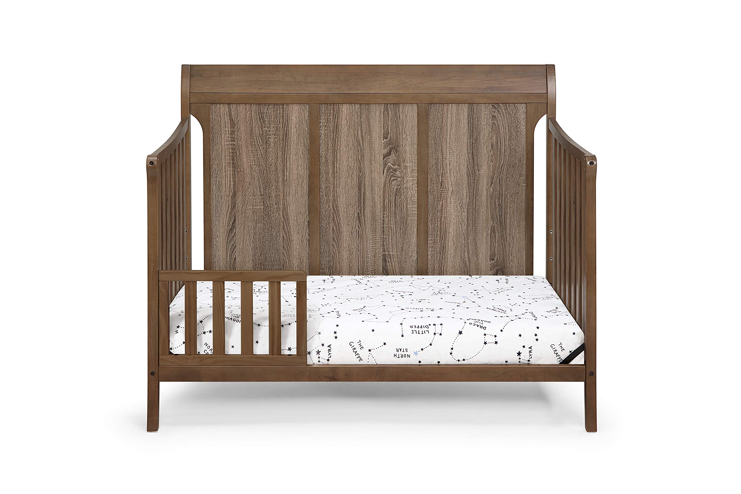 Suite Bebe Shailee Toddler Guard Rail in Brown Stone