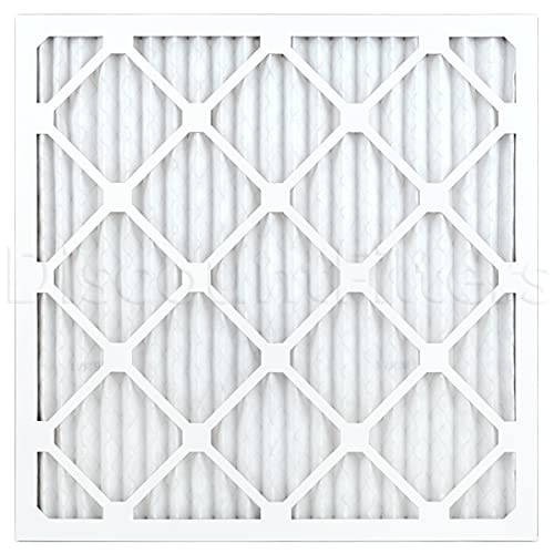 AIRx ALLERGY 20x20x1 MERV 11 Pleated Air Filter - Made in the USA - Box of 6 , White