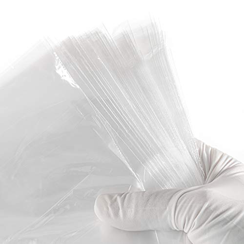 JMU Dental Full Chair Cover, Disposable Clear Plastic Sleeve Protector, 29" x 80", Box of 125