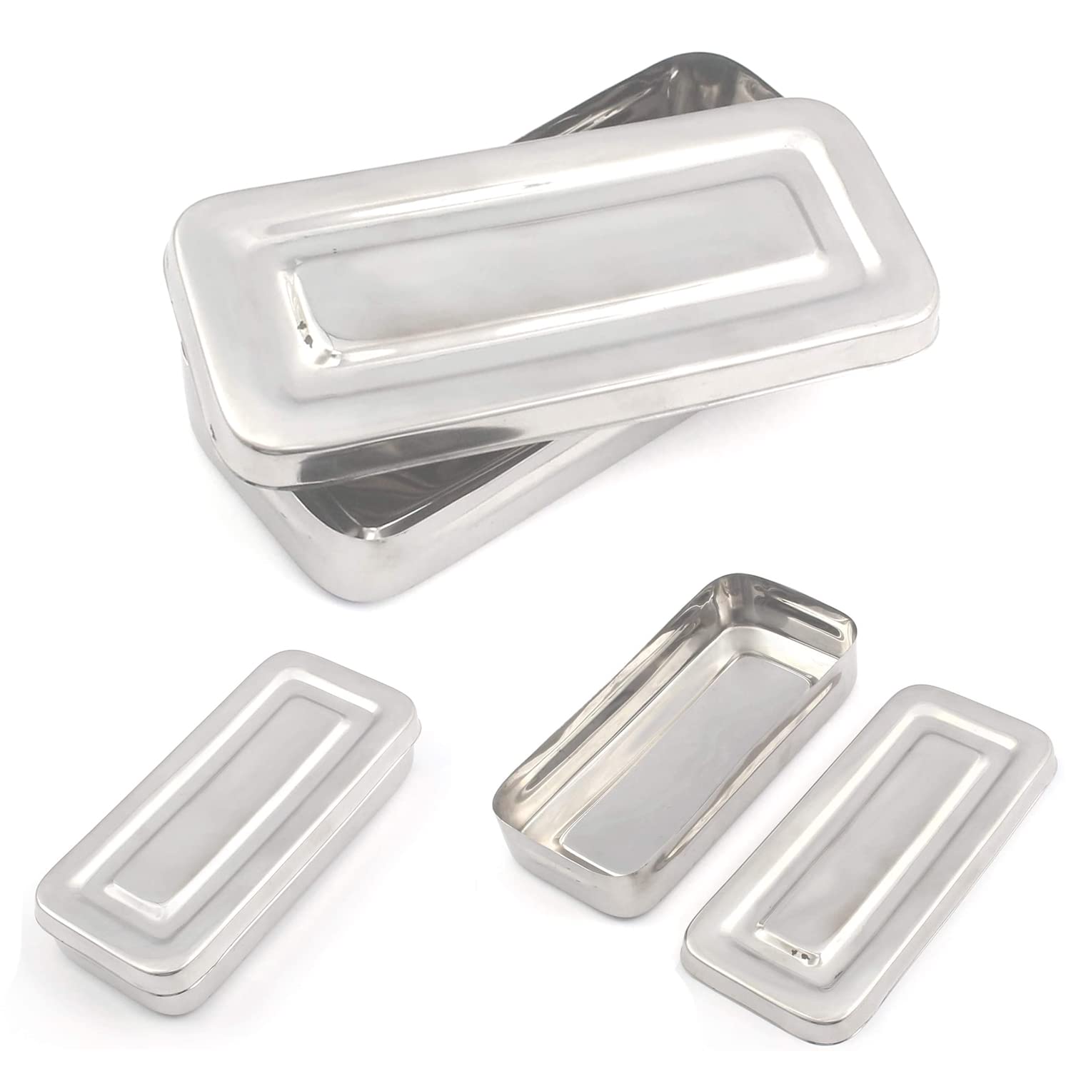 DDP 7"x3"x1.5" Surgi Instruments Solid Box Stainless Steel