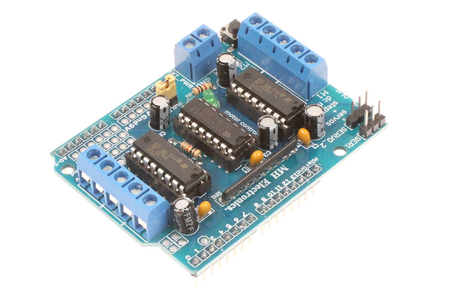 L293D Drive Module Motor Drive Shield Expansion Board Motor Control Board Compatible with Arduino UNO Arduino Mega 2560 Duemilanove Diecimila 2PCS
