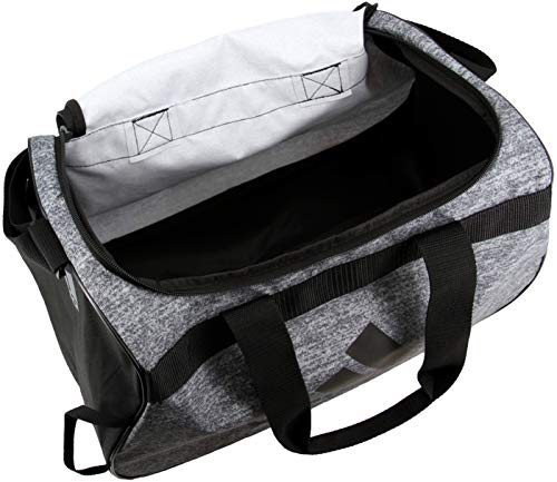 adidas Diablo Small Duffel Bag, Jersey Onix Grey/Black, One Size