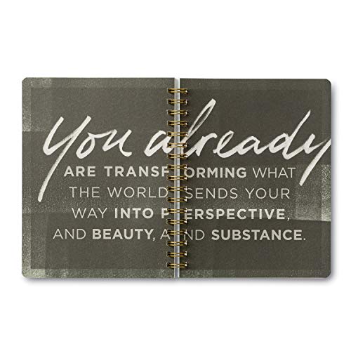 Compendium Spiral Notebook - You are here to do incredible things… — A Designer Spiral Notebook with 192 Lined Pages, College Ruled, 7.25”W x 9.25”H