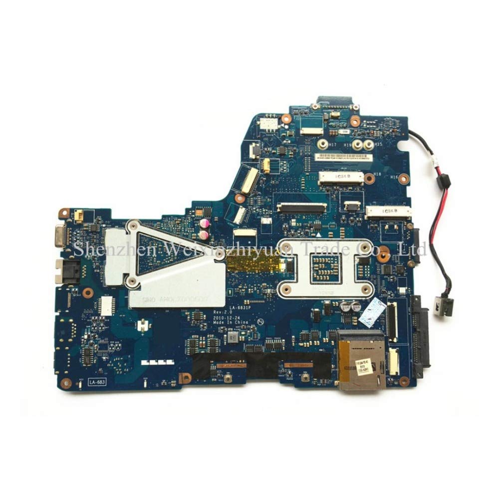 Lysee Laptop Motherboard - for Toshiba P750 P755 Laptop Motherboard Mainboard GT540M DDR3 K000121720 LA-6831P 100% Working