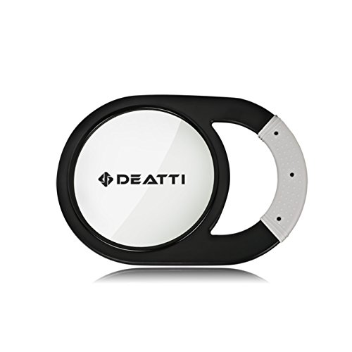 DEATTI Unbreakable Hand Mirror with Silicone Handle,Anti-Slip Handheld Mirror for Salon,Barber Shops,Travel,Makeup,Shaving,7.5" W x 11" L