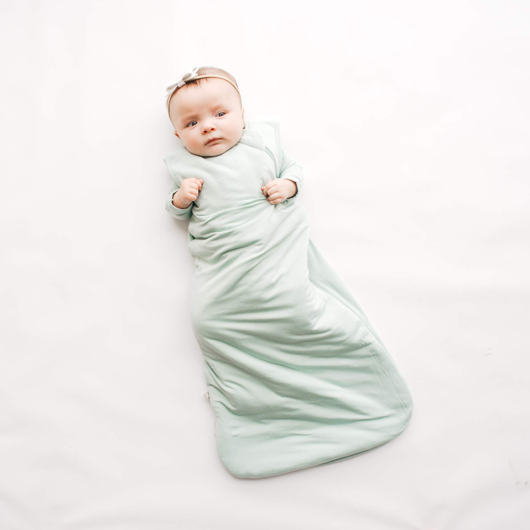 KYTE BABY Unisex Rayon Made From Bamboo Sleep Bag for Babies and Toddlers, 2.5 Tog (Medium, Sage)