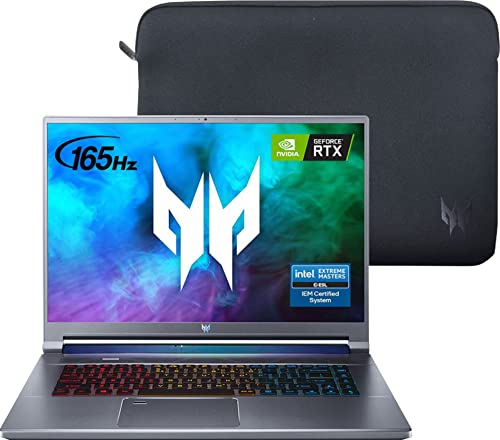 Acer Predator Triton 500 SE 16" 2560x1600 165Hz Gaming Laptop | Intel 8-Core i7-11800H Processor | NVIDIA RTX 3060 Graphics | RGB Backlit Key | WiFi 6 | USB-C | RJ-45 | 16GB DDR4 1TB SSD | Win11 Pro