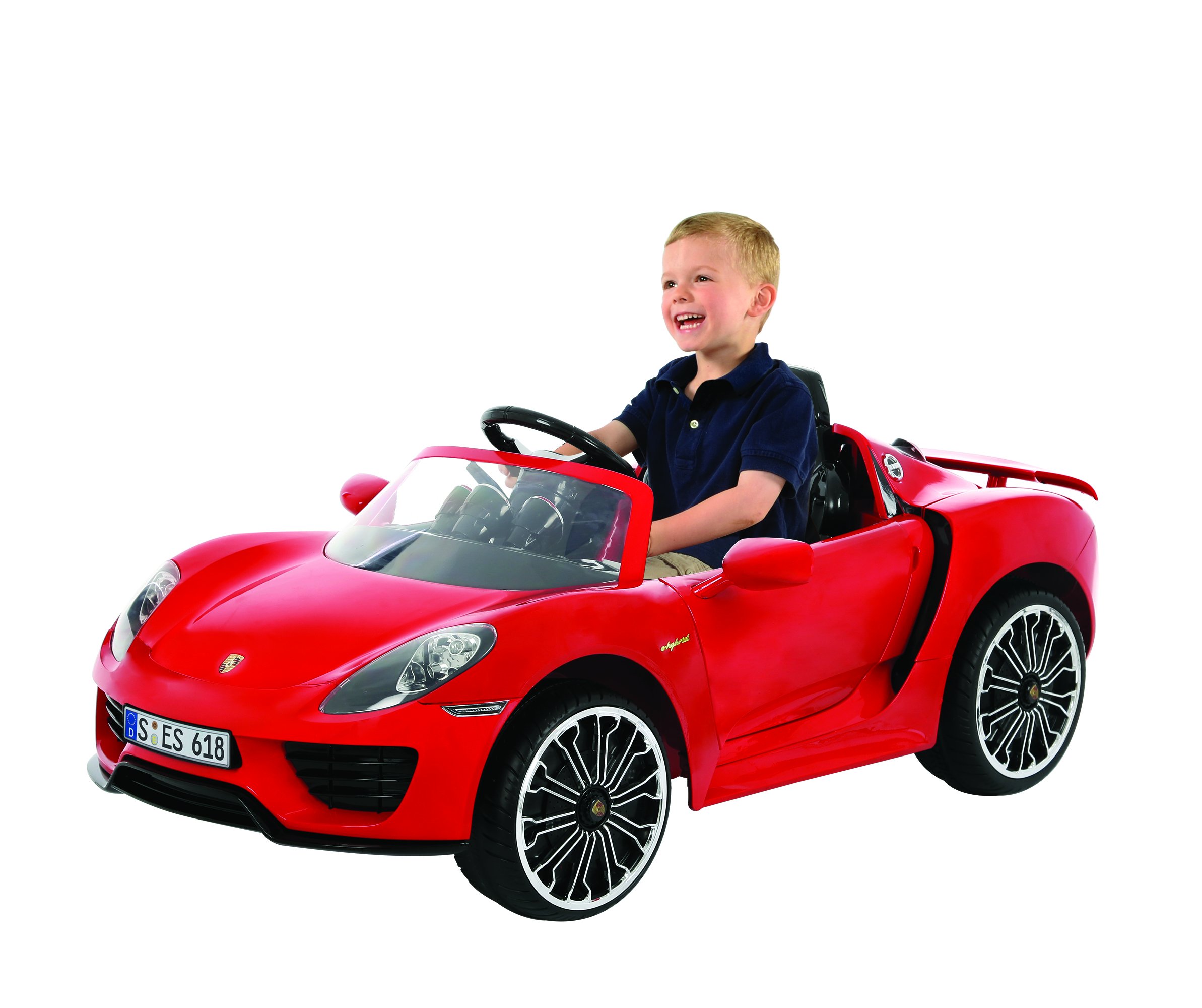 6 Volt Battery Charger for 6V Child Ride On Car Rollplay VW Bus Mini Cooper Wal-Mart Kid Trax Moto ATV Disney Princess Toddler Quad with Red Plug