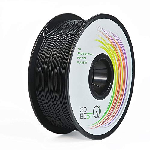 3D BEST-Q PCTG Black 1.75MM 3D Printer Filament, N.W. 1KG, Higher Hardness Than Petg,Withstand 100C (Black)