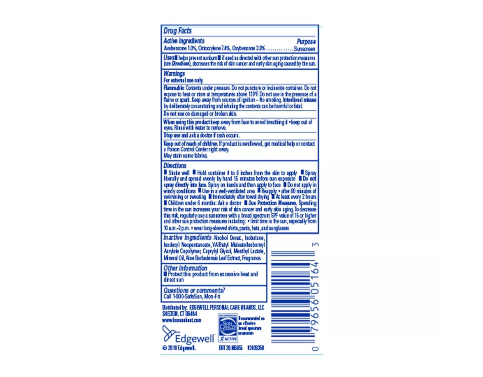 Banana Boat Sun Screen Sport Spray SPF 30 UltraMist Coolzone 1.8 oz (Travel Size), 2 units