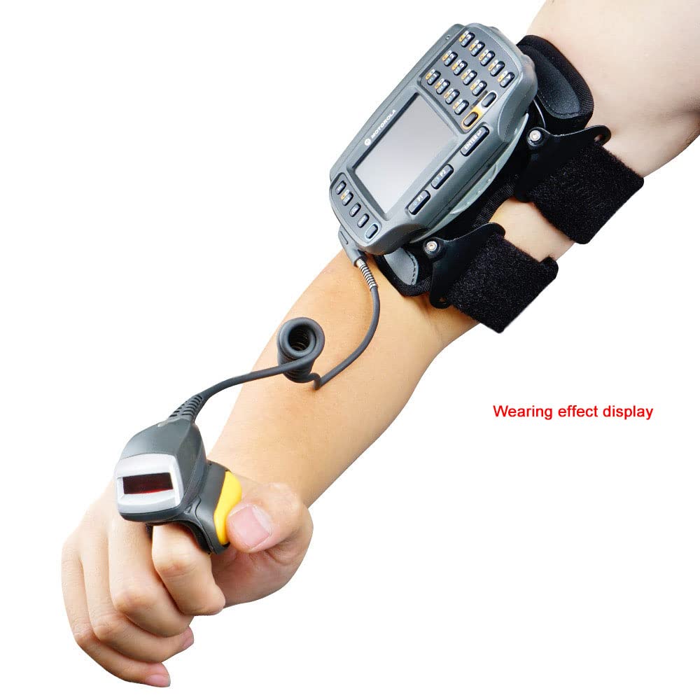 Wrist Strap Mount for Symbol WT4070 WT4090 WT41N0 Reg Straps SG-WT402320-06R Replacement Wrist Mount Kit for Zebra Wearable Scanners