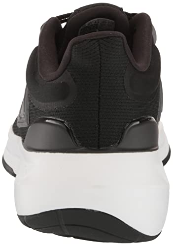 adidas Men's Ultrabounce Running Shoe, Black/White/Black (Wide), 9