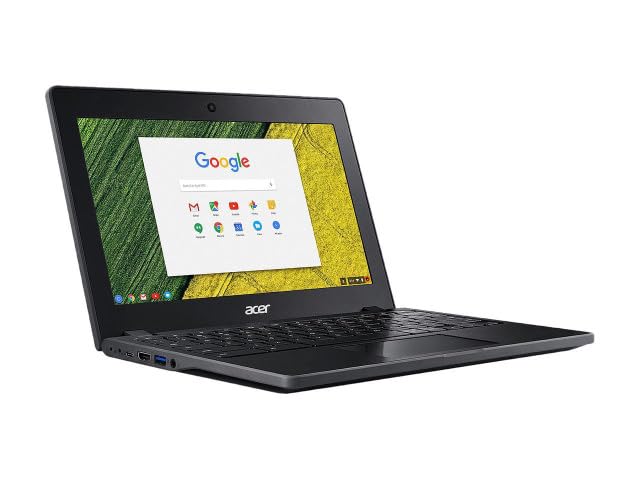 acer Rugged & Spill Resistant Chromebook 11 C771T, Intel Celeron 3855U, 11.6" HD Touch Display, 4GB LPDDR3, 32GB eMMC, MIL-STD 810G Durability, WiFi, Bluetooth, Google Chrome