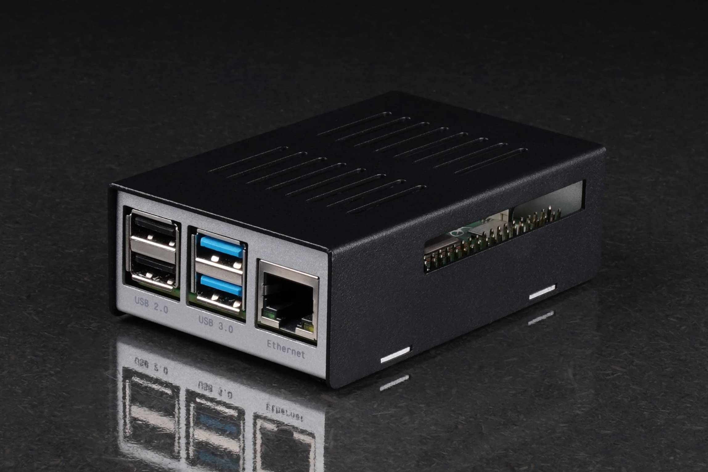 KKSB Raspberry Pi 4 Case | Space for Raspberry Pi 4 Heatsink, PoE HAT