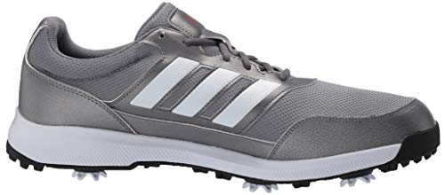 adidas mens Tech Response 2.0 Golf Shoe, Grey, 11 Wide US