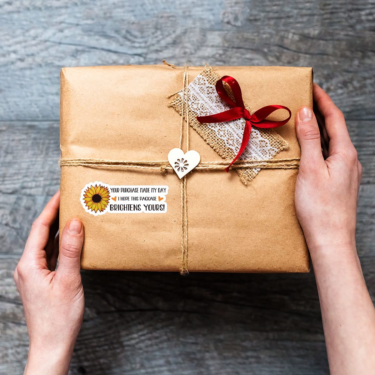 Littlefa Your Purchase Made My Day I Hope This Package Brightens Yours Small Business Stickers,Thank You Stickers,Handmade Stickers,Small Business Stickers, Envelopes Stickers 500 PCS