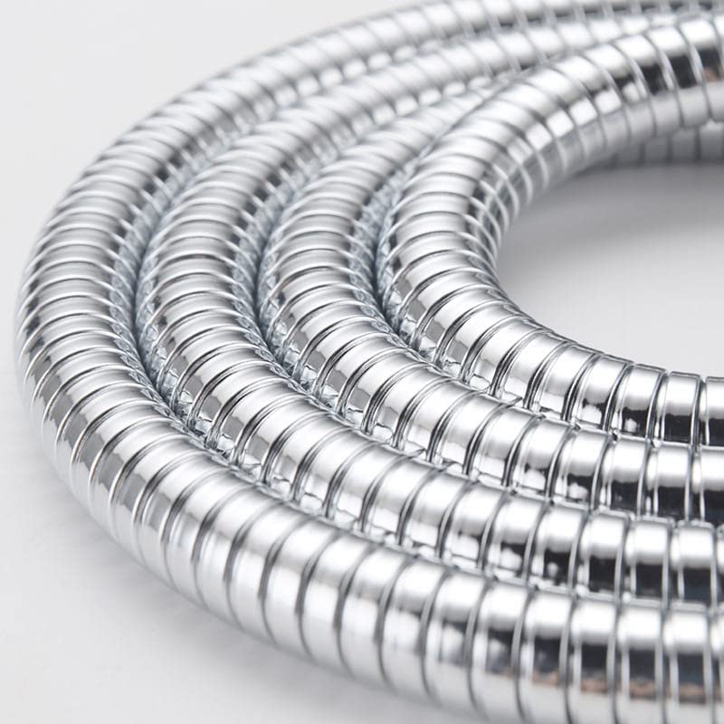 59 Inches Shower Hose,Bidet hose,304 Stainless Steel Handheld Shower Head Hose,The thread interface size is 0.8 Inch(G1/2 or 20mm)(Chrome)