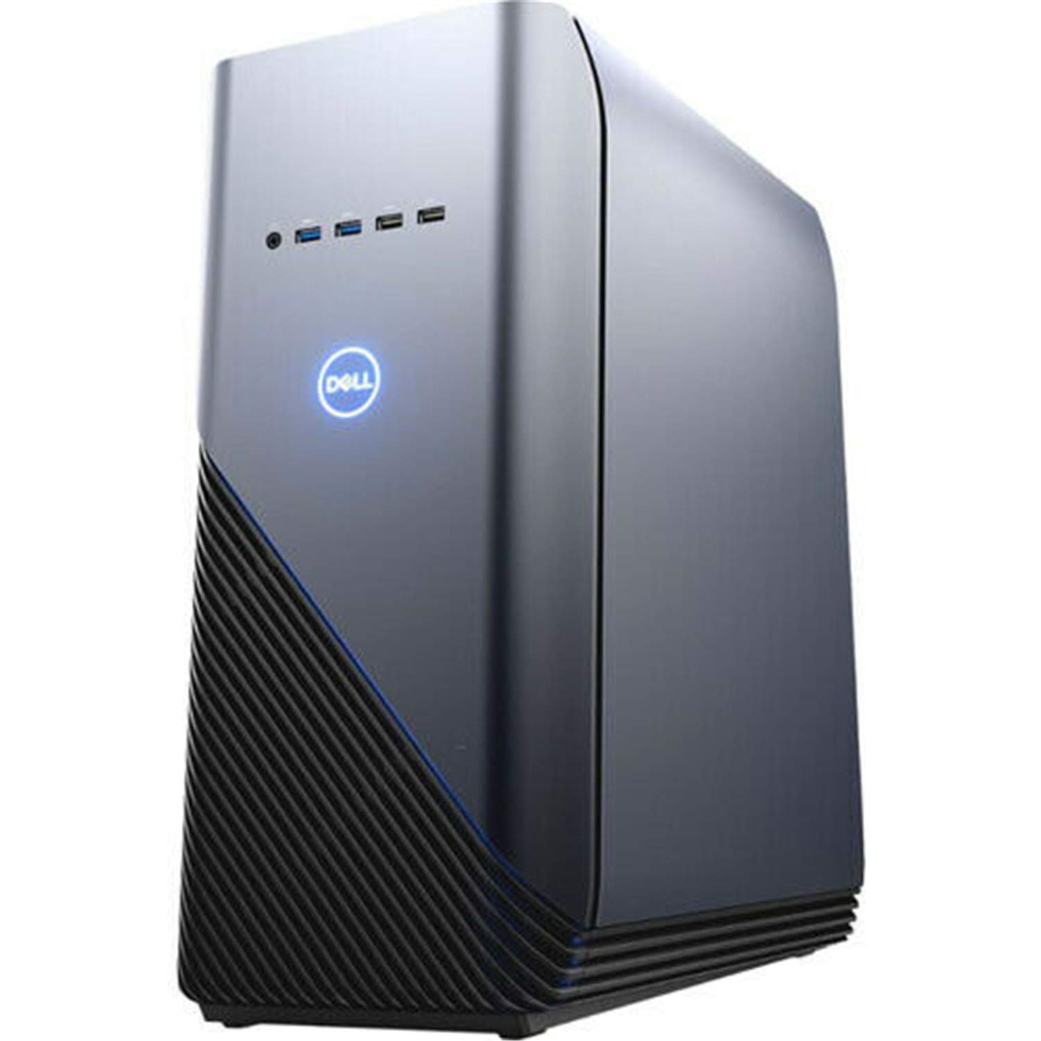 Dell 2019 Inspiron Gaming Desktop Computer, AMD Ryzen 7-2700X 8-Core up to 4.3GHz, 32GB DDR4 RAM, 1TB 7200rpm HDD + 256GB SSD, Radeon RX 580, USB 3.1, HDMI, 802.11ac WiFi, Bluetooth 4.1, Windows 10
