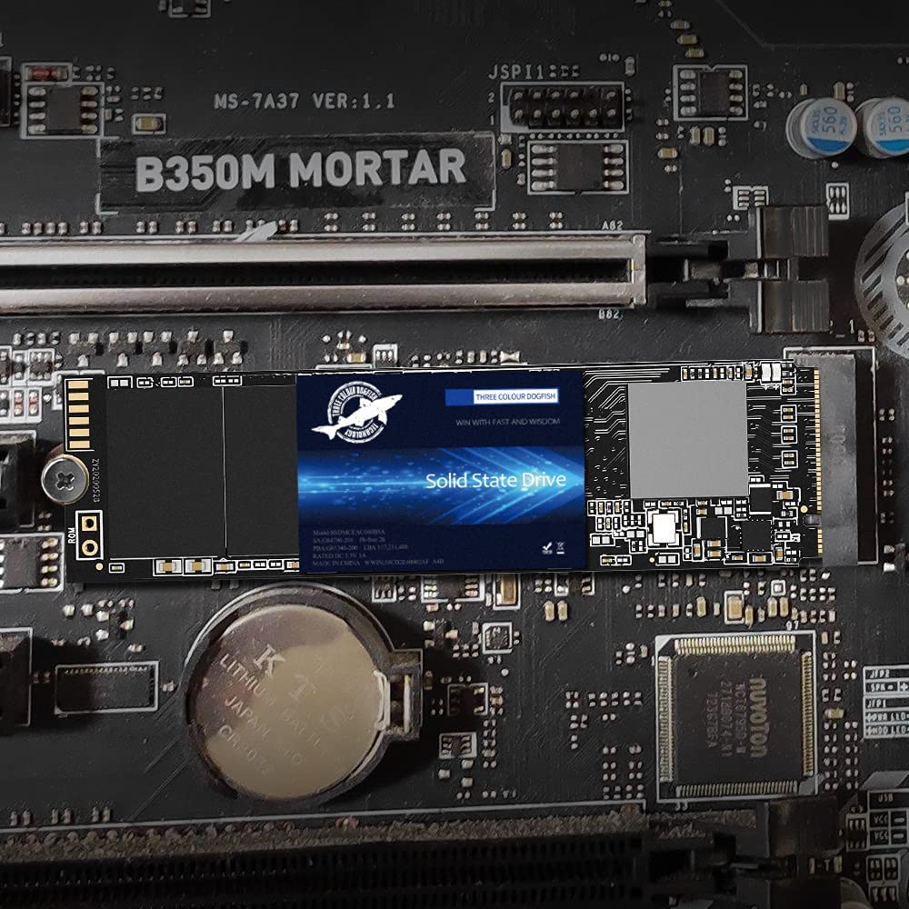 Dogfish 2TB SSD PCIe Gen 4.0 NVMe M.2 2280 3D NAND Internal Solid State Drive, Gaming SSD,R/W Speed up to 5500MB/s and 5000MB/s(M.2 2280 PCIe 2TB)